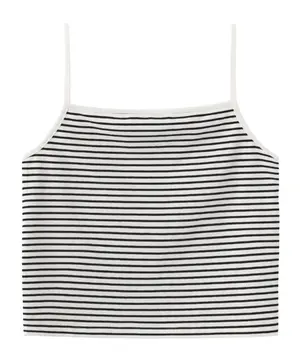 Marissa Chiara Striped Vest - White