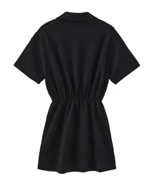 Marissa Chiara Waist Dress With Lapel Collar