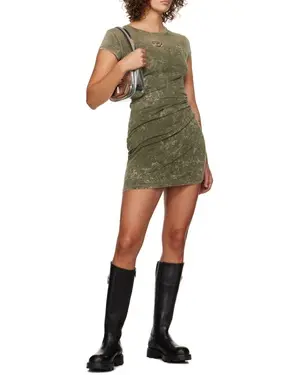 DIESEL® Oval D-logo Knee-high Boots
