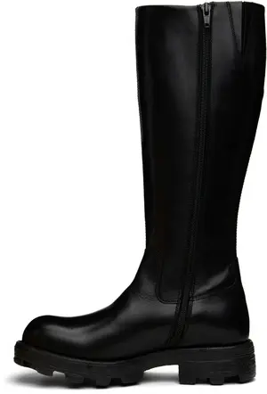 DIESEL® Oval D-logo Knee-high Boots