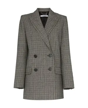 Givenchy Plaid Wool Suit Jacket