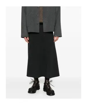 Extreme Cashmere High-waisted Maxi Skirt