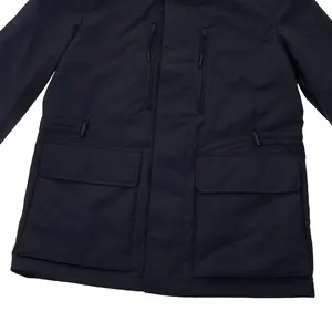 Zegna Long-sleeved Casual Jacket With Stand Collar And Zipper Pockets