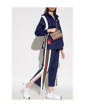 Gucci Web-stripe Drawstring Track Pants