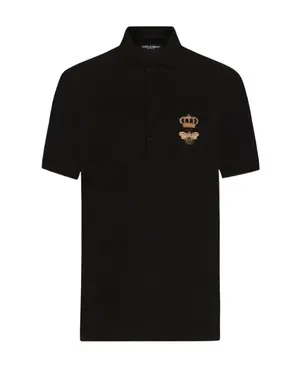 Dolce & Gabbana Embroidered Polos For Men