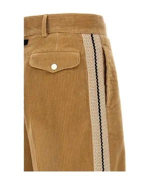 Palm Angels Corduroy Side Stripe Pants