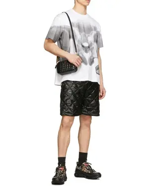 Burberry Diamond Quilted Shorts With Drawstring Waist