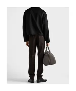 Prada Pleated Tailored Trousers