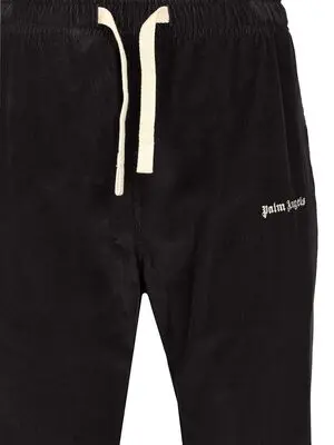Palm Angels Logo Embroidered Drawstring Pants