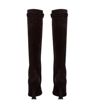 Paris Texas Nina Lace-up Boots - Black
