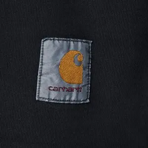 Carhartt Work In Progress Crewneck Sweatshirt With Distressed Finish - Black