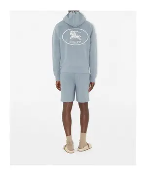 Burberry Logo Printed Bermuda Shorts