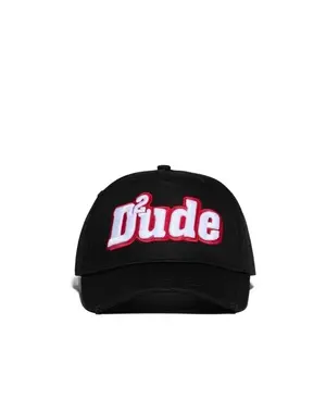 Dsquared2 Embroidered Logo Cap - Black