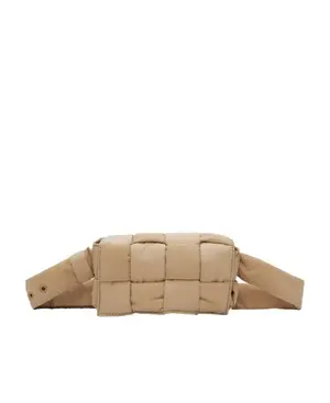 Bottega Veneta Cassette Padded Waist Pack - Nude