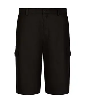 Dolce & Gabbana Knee-length Cargo Shorts - Black