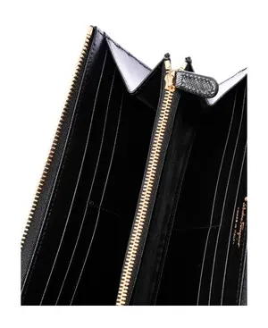 FERRAGAMO Bow Details Logo Wallet