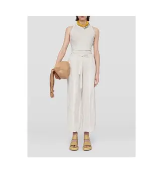 JIL SANDER Wide-leg Drawstring Trousers