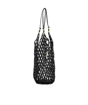 Saint Laurent Logo Plaque Shoulder Bag