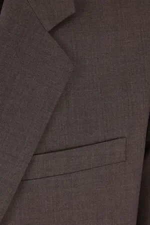 Saint Laurent Single-breasted Notched Lapel Jacket - No