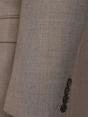 Saint Laurent Single-breasted Notched Lapel Jacket - No