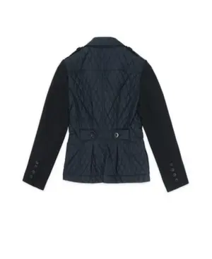 Burberry Quilted Casual Jacket With Long Sleeves