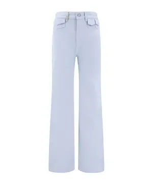 Chloé High-waisted Flared Jeans - Blue