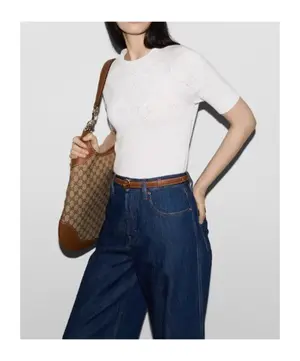 Gucci Logo Detailed Crewneck T-shirt