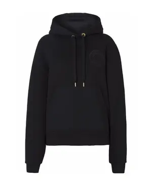 Burberry Logo Embroidered Hoodie