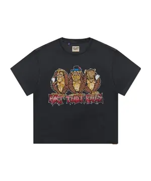 GALLERY DEPT. Monkey-print T-shirt