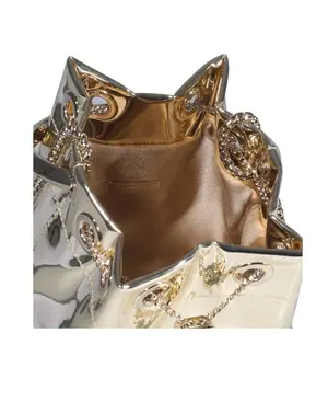 JIMMY CHOO Bon Bon Metallic Bucket Bag - Multicolor