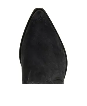 Isabel Marant Étoile Suede Ankle Boots With Thick Heel