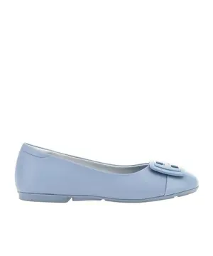 Hogan Logo Plaque Ballerina Flats