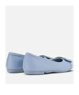 Hogan Logo Plaque Ballerina Flats