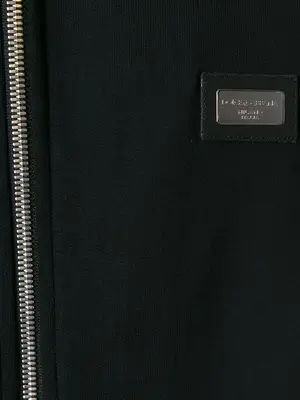 Dolce & Gabbana Logo Plaque Jersey Hoodie - No