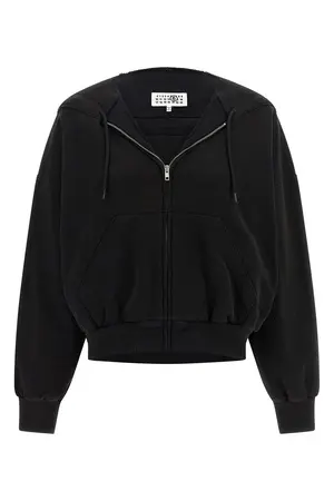 MAISON MARGIELA Drawstring Hoodie - Black