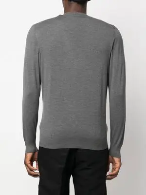Colombo Button-down Knit Cardigan - Black