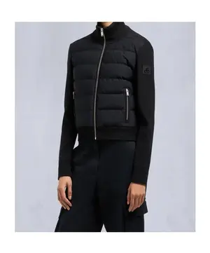 Moose Knuckles Long Sleeve Down Filled Jacket With Zip-up Closure