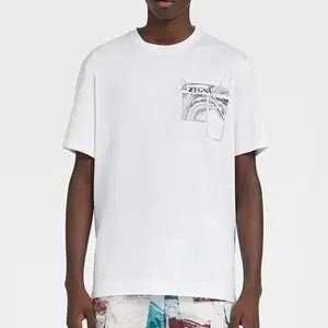 Zegna Graphic-print Short-sleeve T-shirt