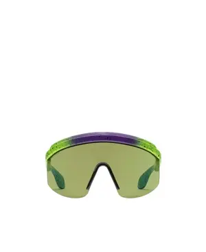 Gucci Oversized Frame Sunglasses - Green