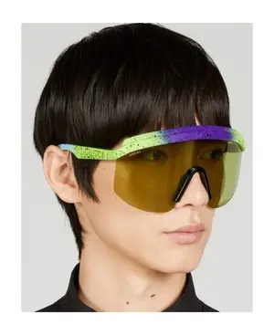 Gucci Oversized Frame Sunglasses - Green