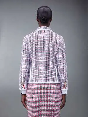 Thom Browne Checked Tweed Blazer