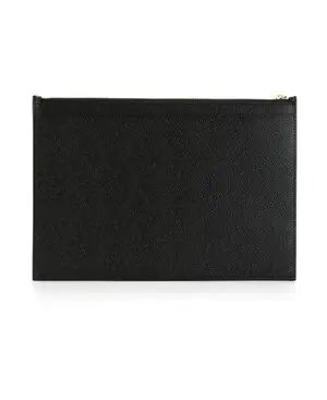 Thom Browne Zipped Clutch Bag - Black