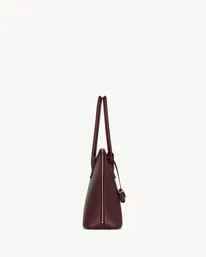 Saint Laurent Duffle Sac De Jour Souple In Leather - Red