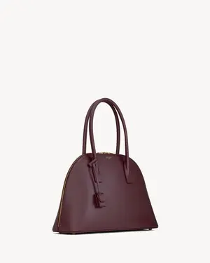 Saint Laurent Duffle Sac De Jour Souple In Leather - Red