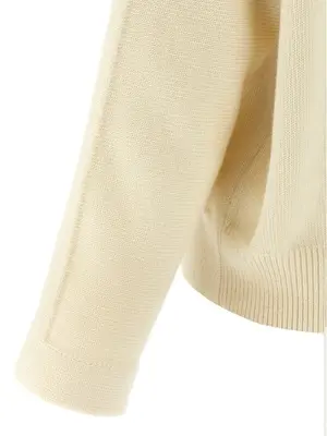 JIL SANDER High Neck Ribbed Jumper