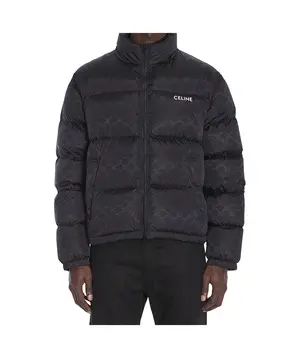 Celine Triomphe Jacquard Down Jacket
