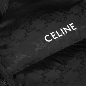 Celine Triomphe Jacquard Down Jacket