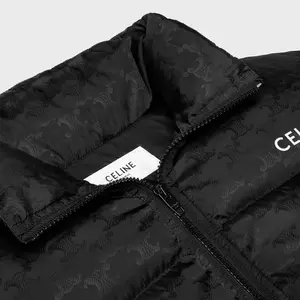 Celine Triomphe Jacquard Down Jacket