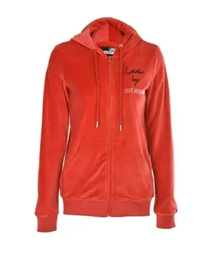 Moschino Printed Logo Zip-up Jacket