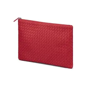Bottega Veneta Woven Zipper Handbag